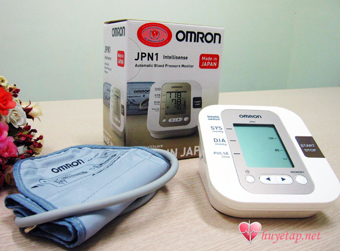 Tìm hiểu máy đo huyết áp Omron JPN1 - sản xuất tại Nhật - Huyetap.net